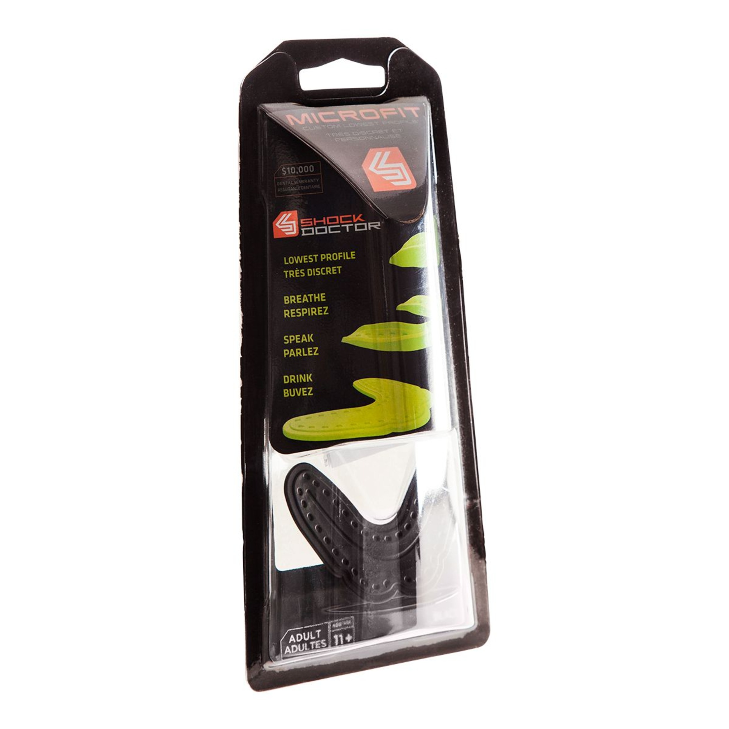 Shock Doctor MicroFit Adult Mouthguard - Black | SportChek
