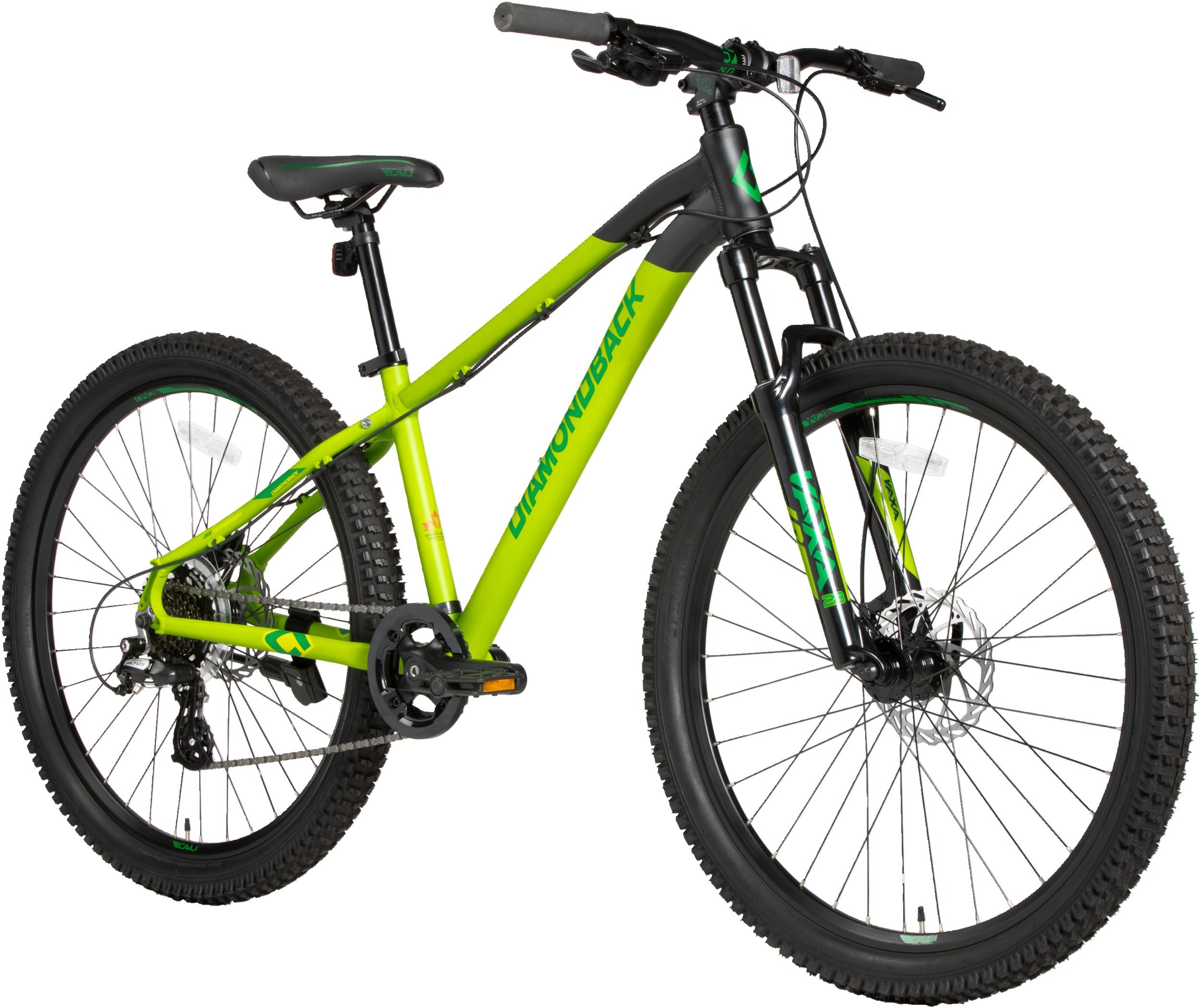 Diamondback Kids' Pines 26" Junior Mountain Bike, 7 Speed, Aluminum ...