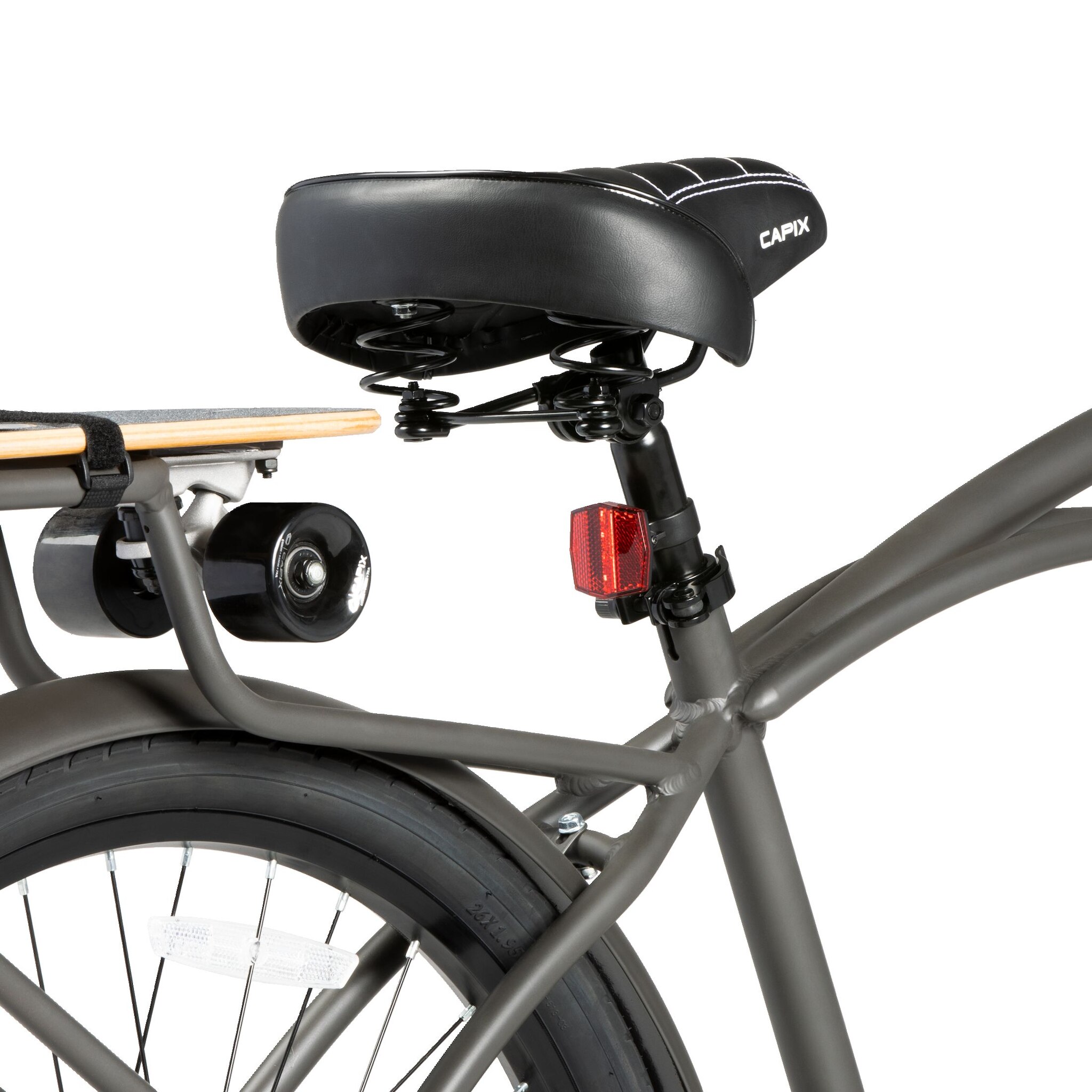 Capix Lagoa 26" Cruiser Bike, Single Speed, Aluminum Frame, Pedal ...