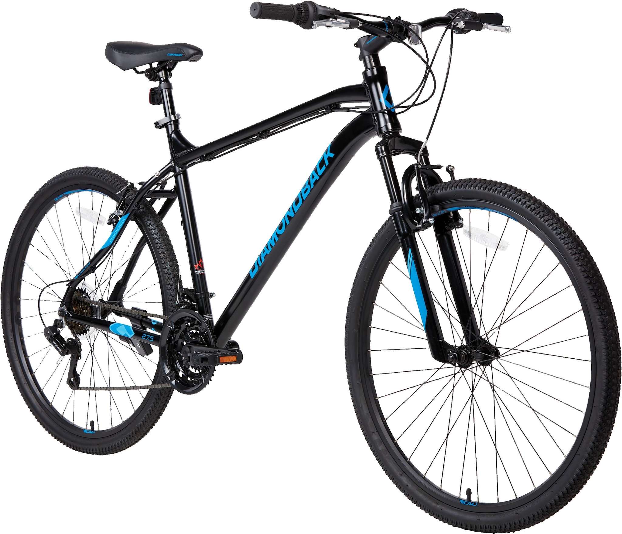 Diamondback Moonraker 27.5" Mountain Bike, 18 Speed, Aluminum Frame ...
