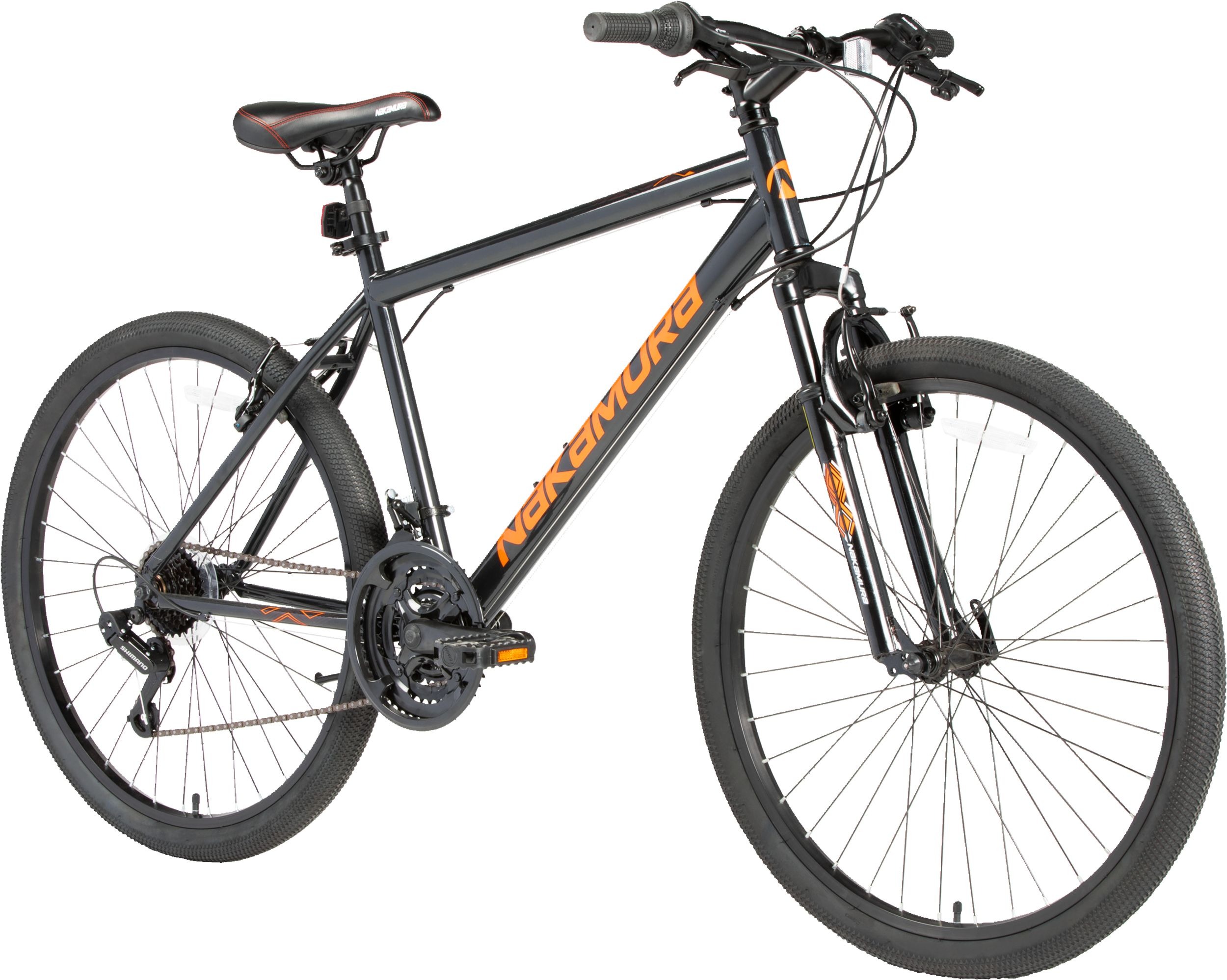 Nakamura Ecko 26" Mountain Bike, 18 Speed, Steel Frame, Rim Brakes, Hardtail | SportChek