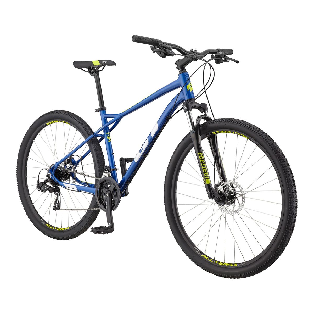 GT Agressor Sport 27.5" Mountain Bike, 21 Speed, Aluminum Frame ...