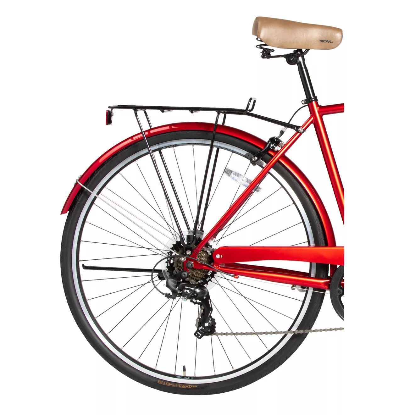 Diamondback Beltline 700c Hybrid Bike, 7 Speed, Steel Frame, Rim Brakes ...