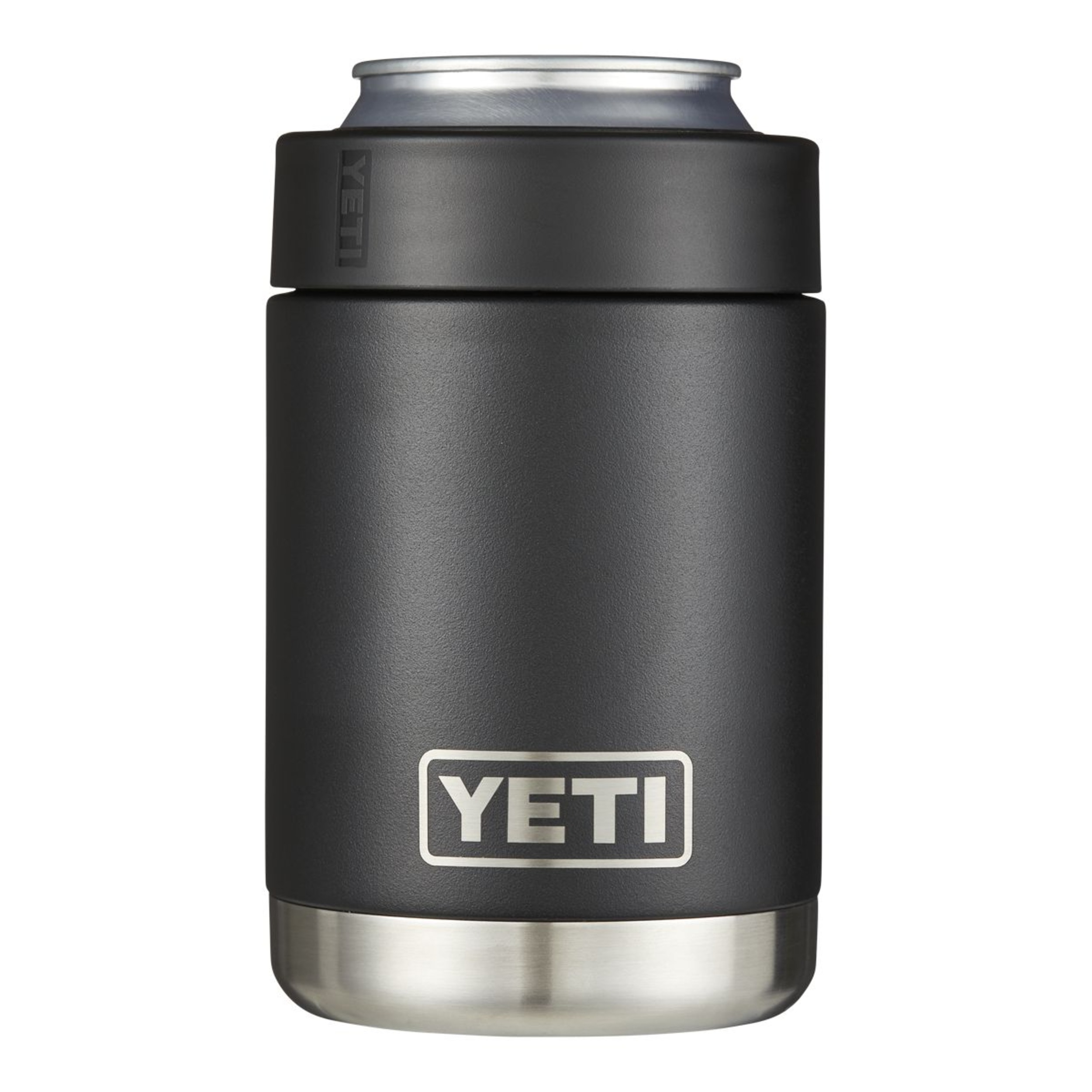 YETI Rambler 12 oz Can Sleeve/Koozie, Screw Cap, Insulated Stainless ...