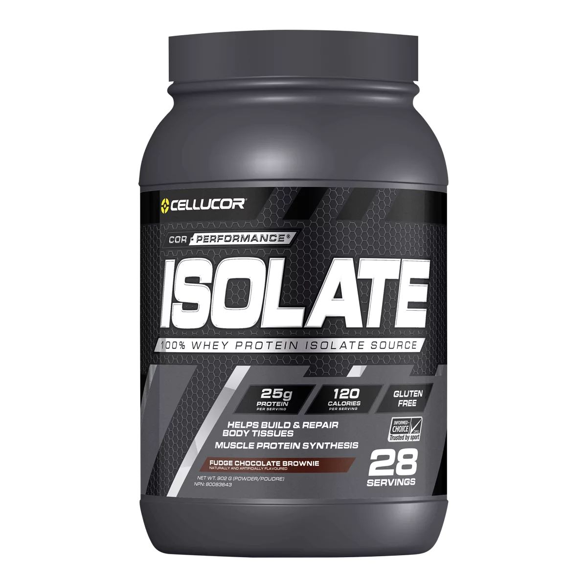 C4 Cellucor Cor-Performance Fudge Brownie Whey Isolate Protein Powder ...