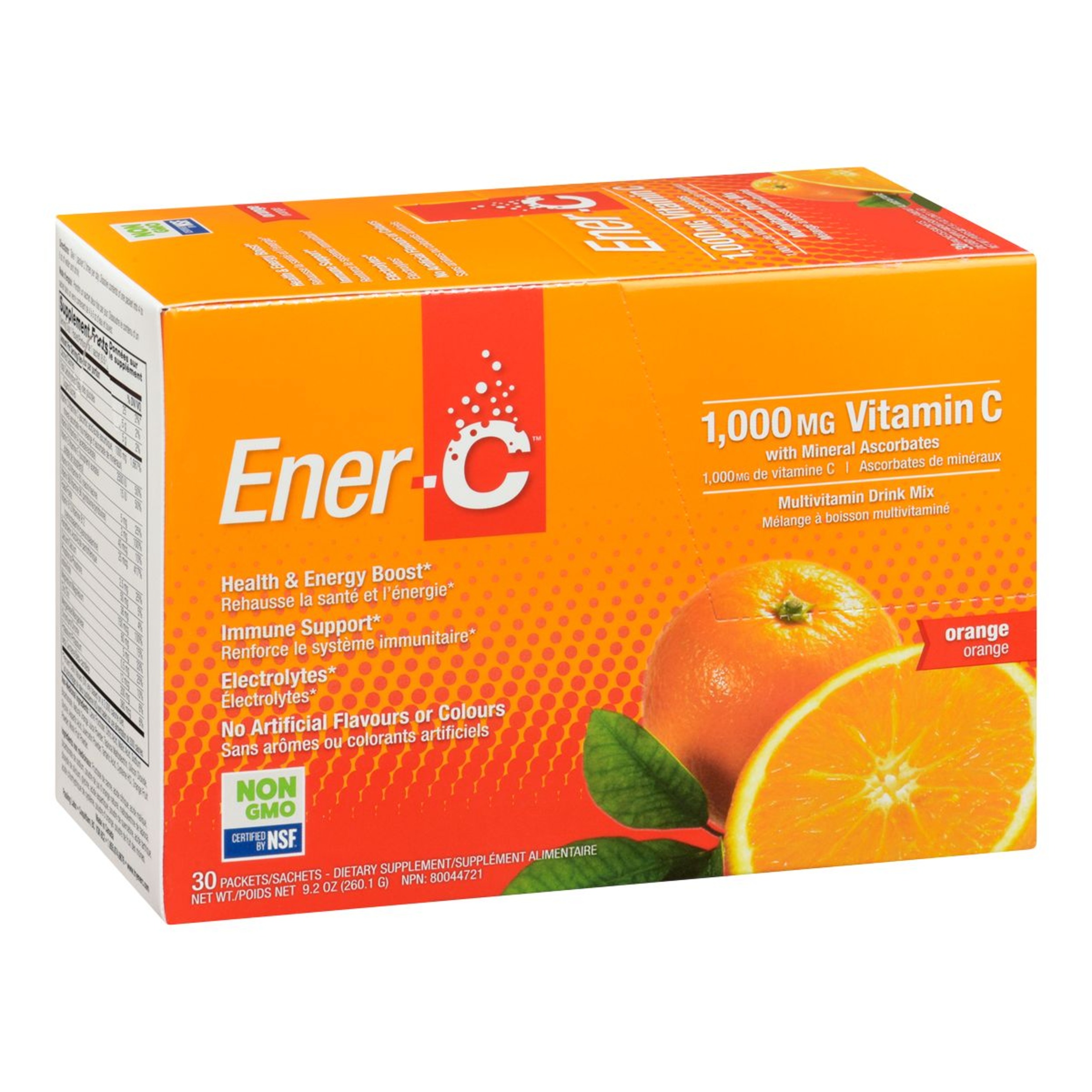 Ener-C Vitamin C Orange 30 Pack 1000 Mg | SportChek