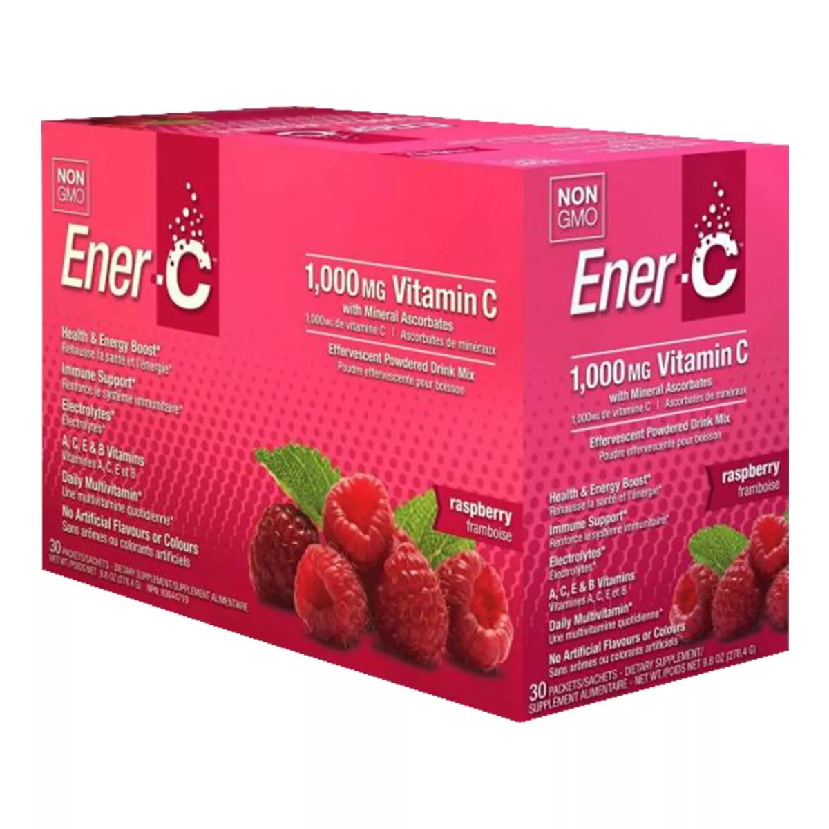 Ener-C Vitamin C Raspberry 30 Pack 1000 Mg | SportChek