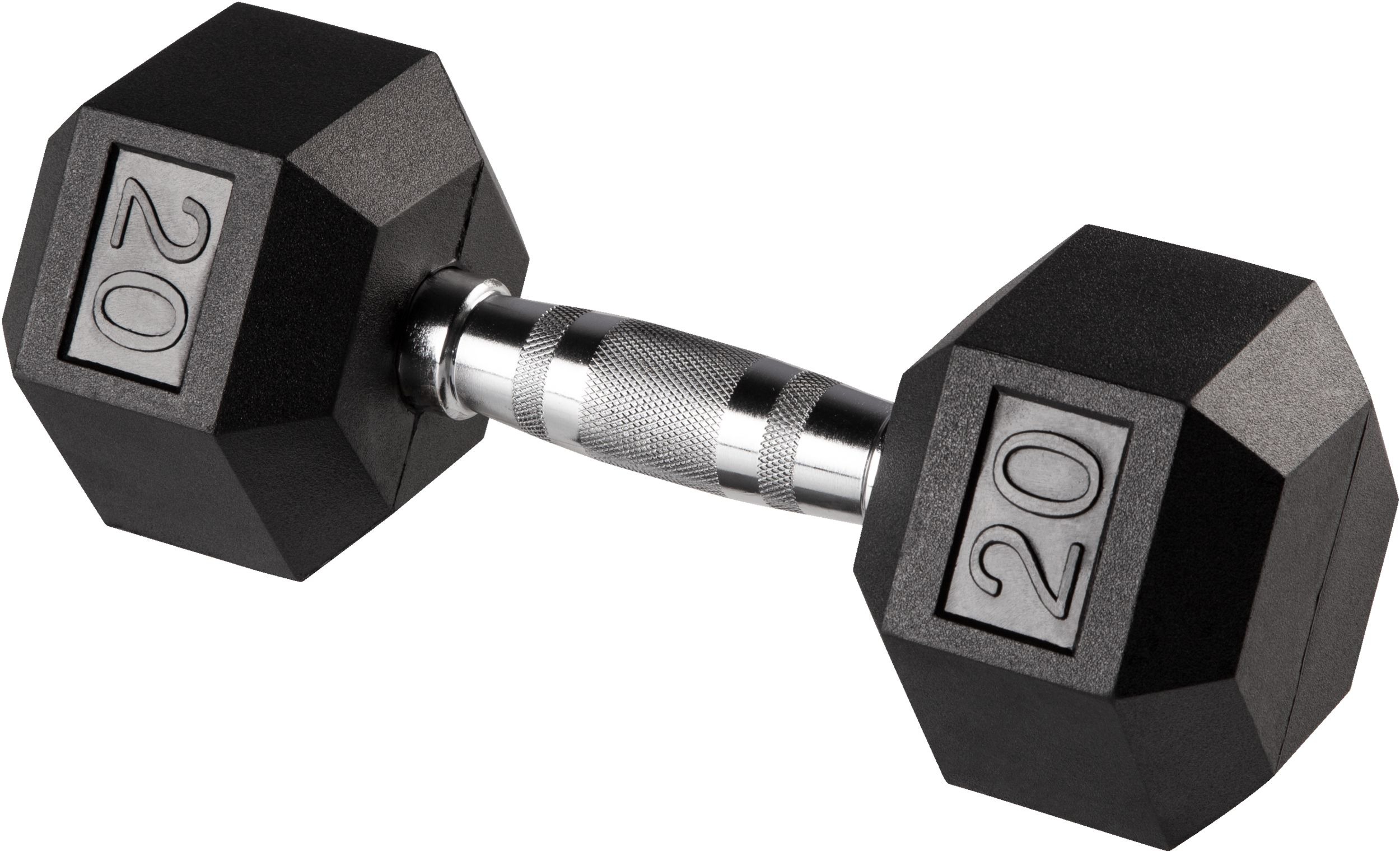 Durahex 20 lb Rubber Hex Dumbbell | SportChek