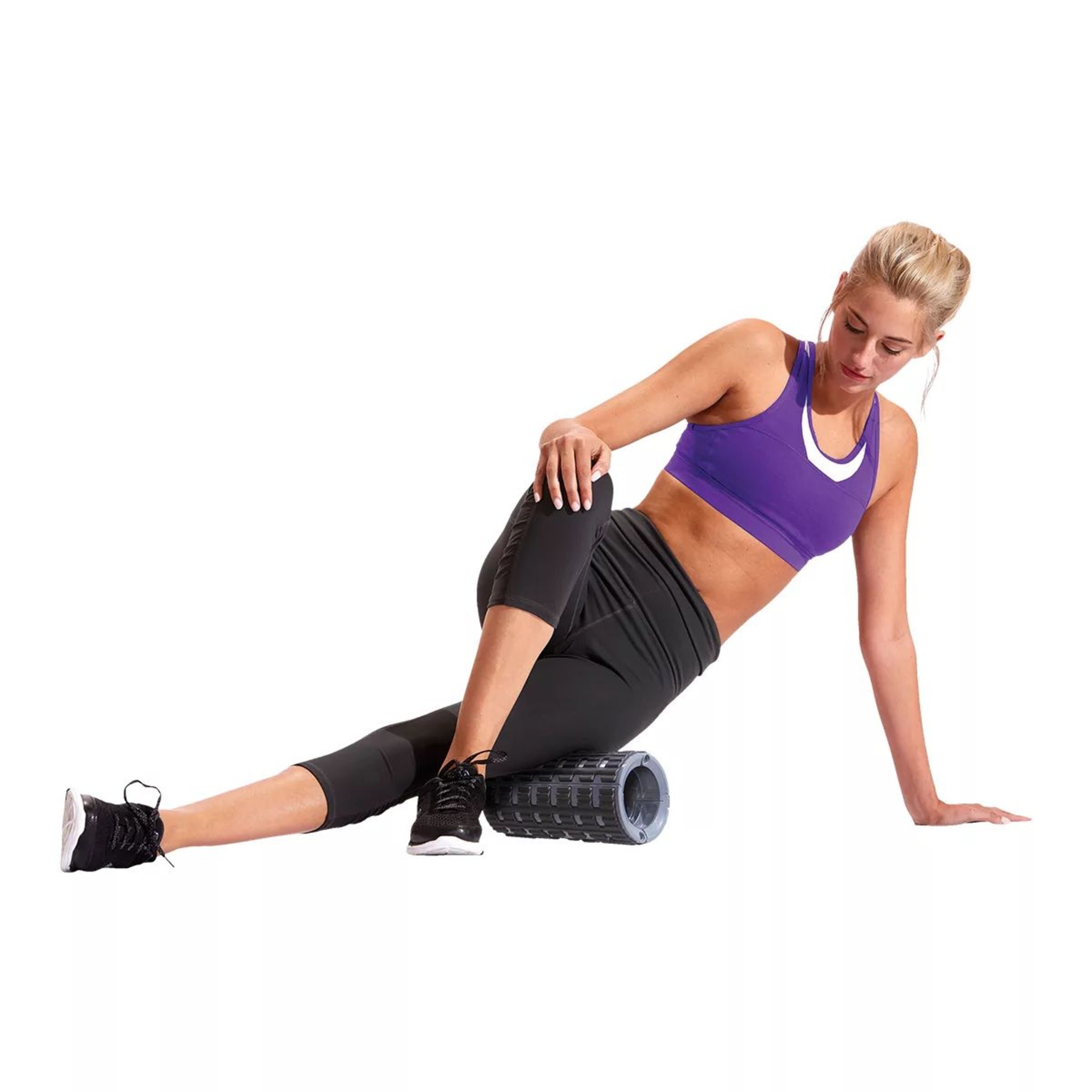 Gaiam Restore Collapsible Foam Roller, Massage, Recovery, Muscle ...