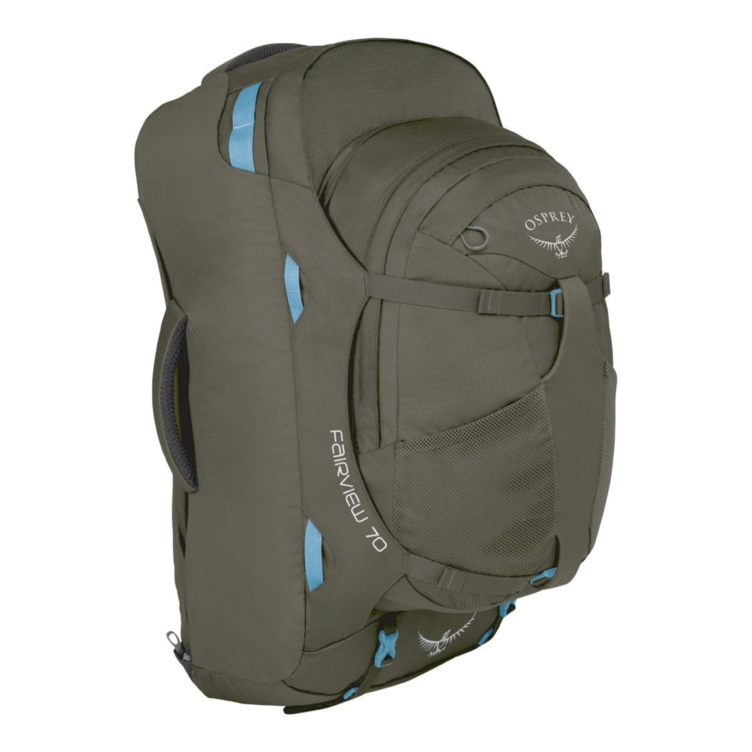 Osprey Women's Fairview 70L Travel Pack - Misty Gray | Atmosphere