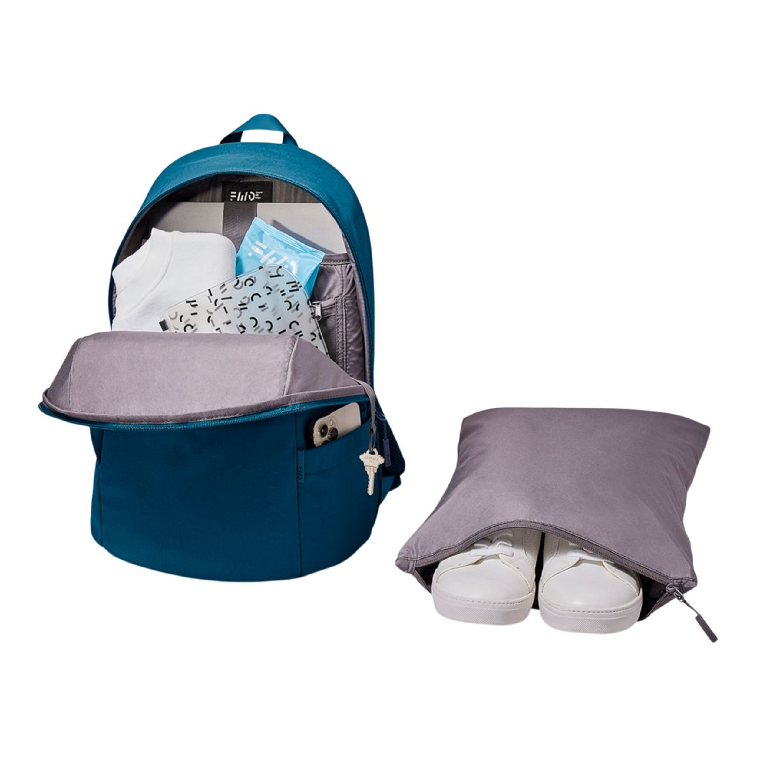 Fwd Unisex Pleated School/Gym Backpack, 18 L, Laptop Sleeve | SportChek