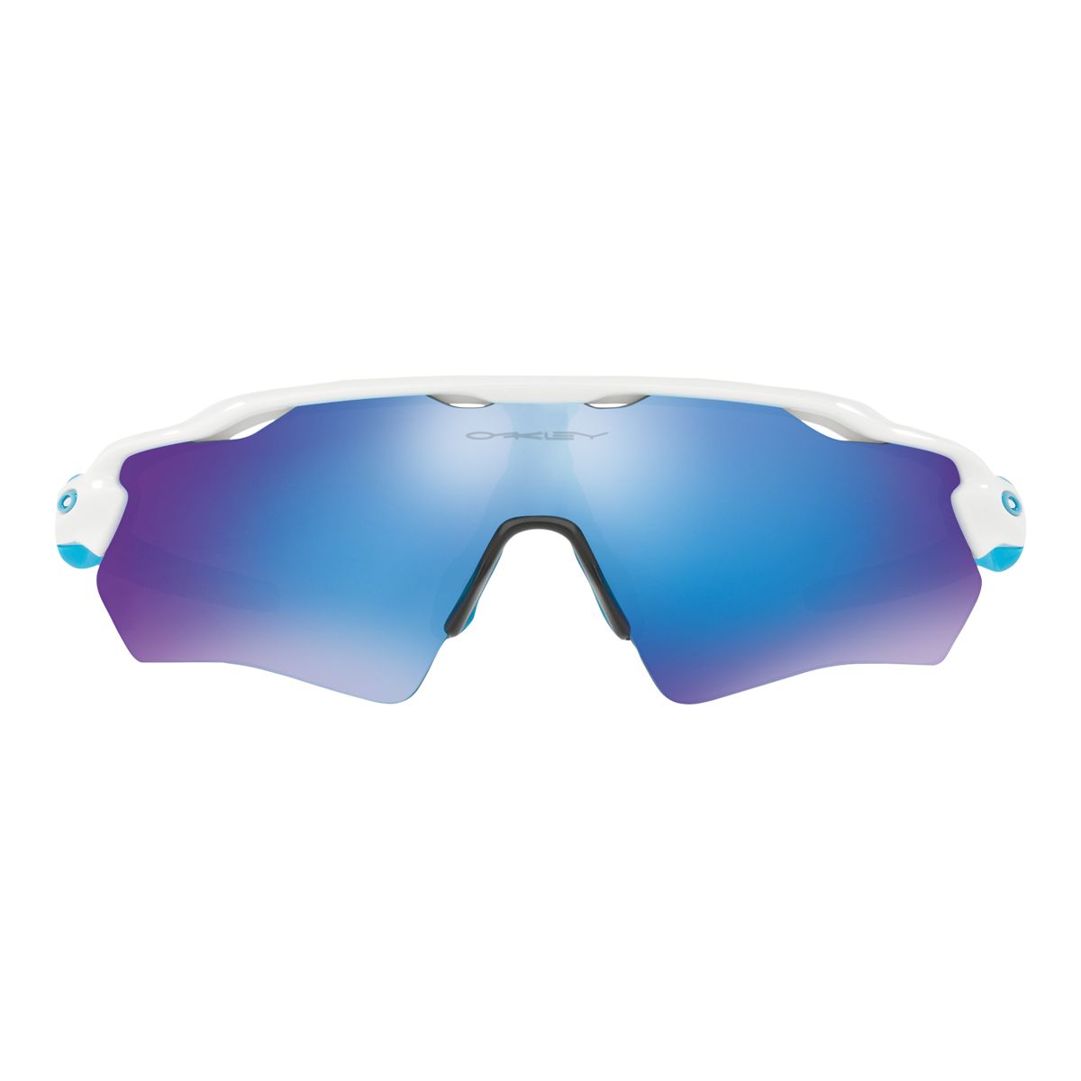 Oakley Radar Ev Xs Sunglasses- White with Sapphire Iridium Lenses ...