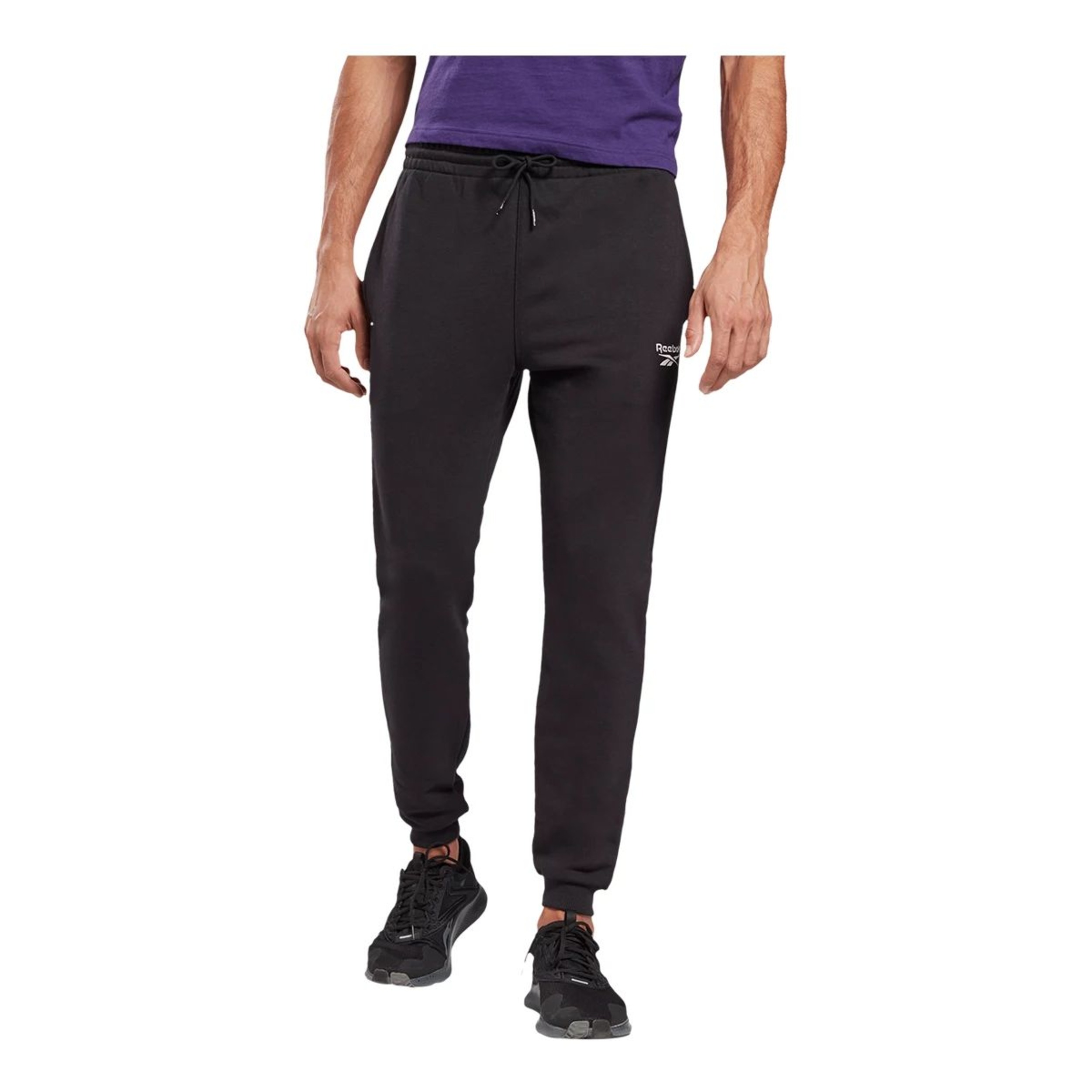 Reebok Men's Identity Training Elements Track Pants, Cotton, Workout ...