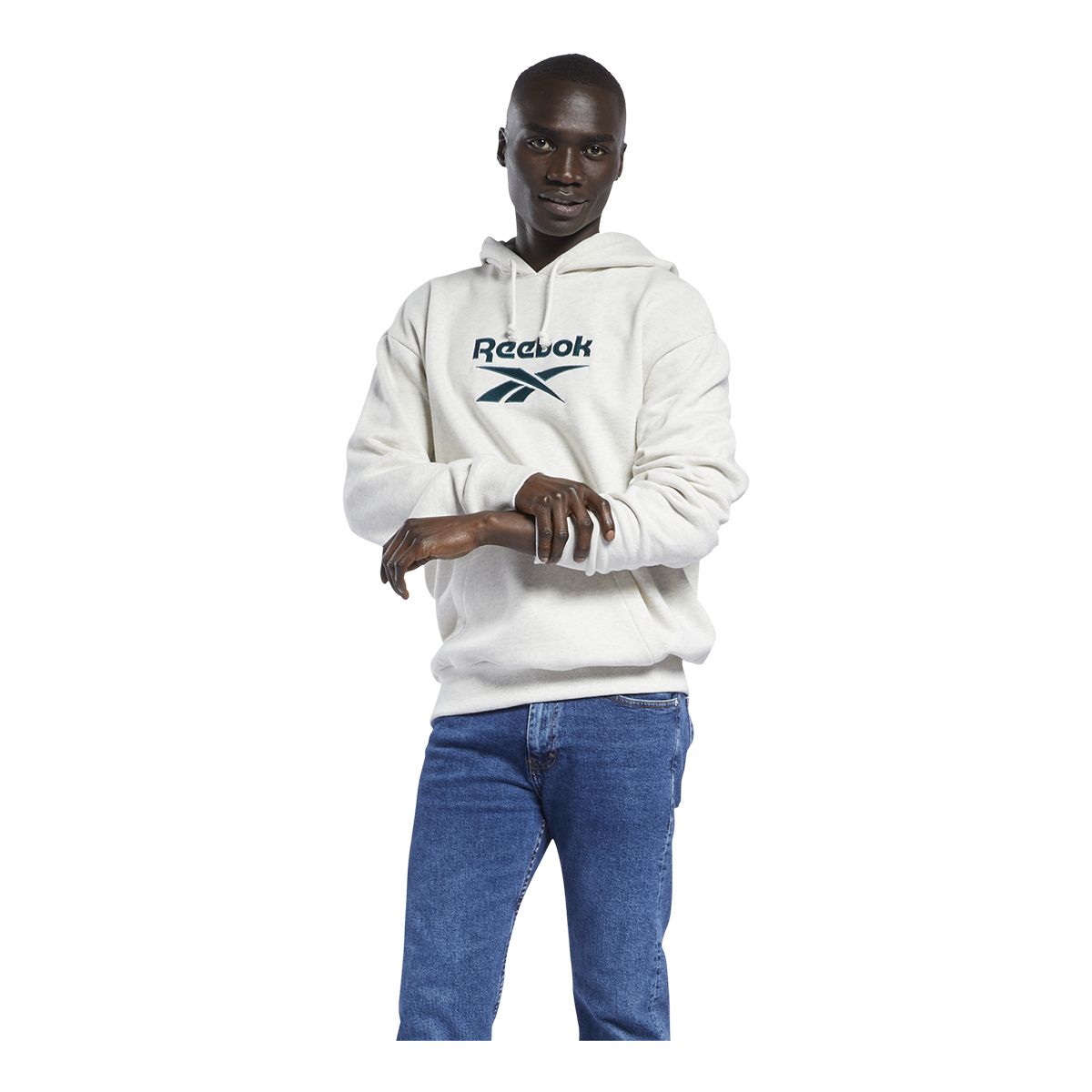 Reebok Classic Vector Casual Foundation Hoodie, Pullover, Drawstring ...