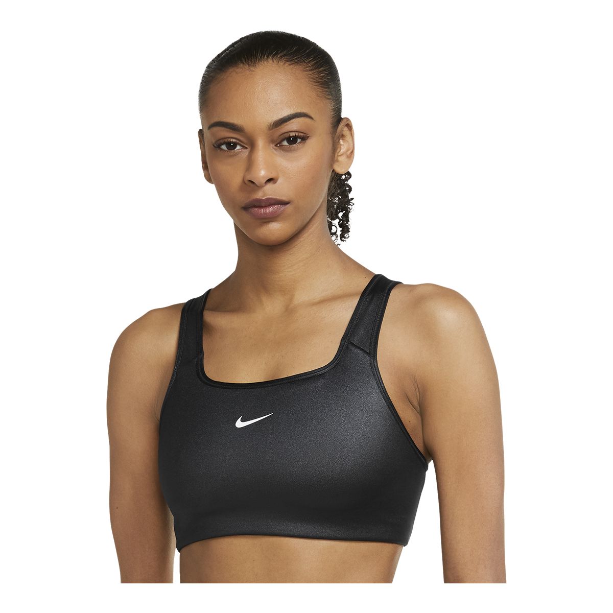 Nike Women's Swoosh Shine Sports Bra, Low Impact, Padded | SportChek