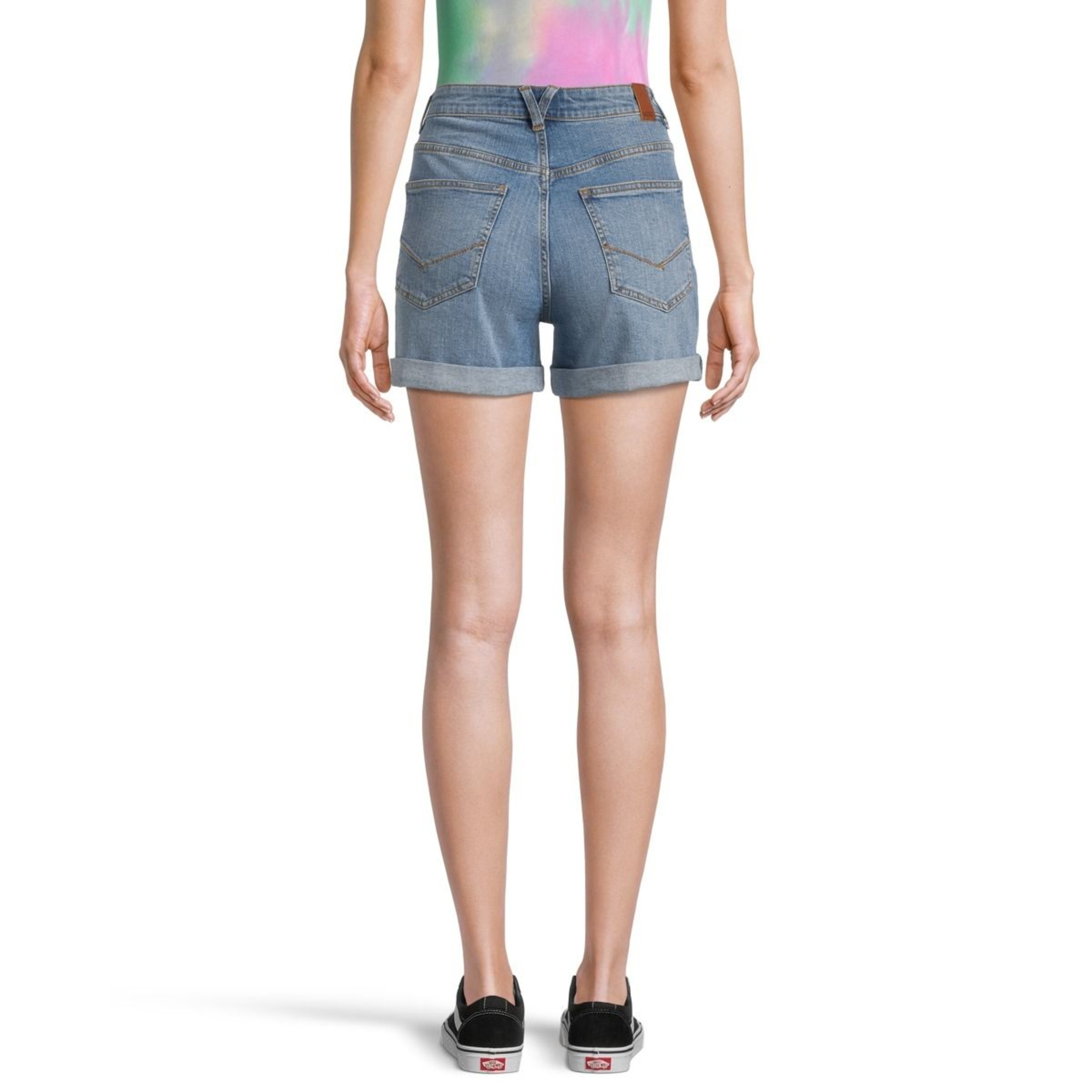 Vans Women's High Rise Roll Cuff Shorts | SportChek