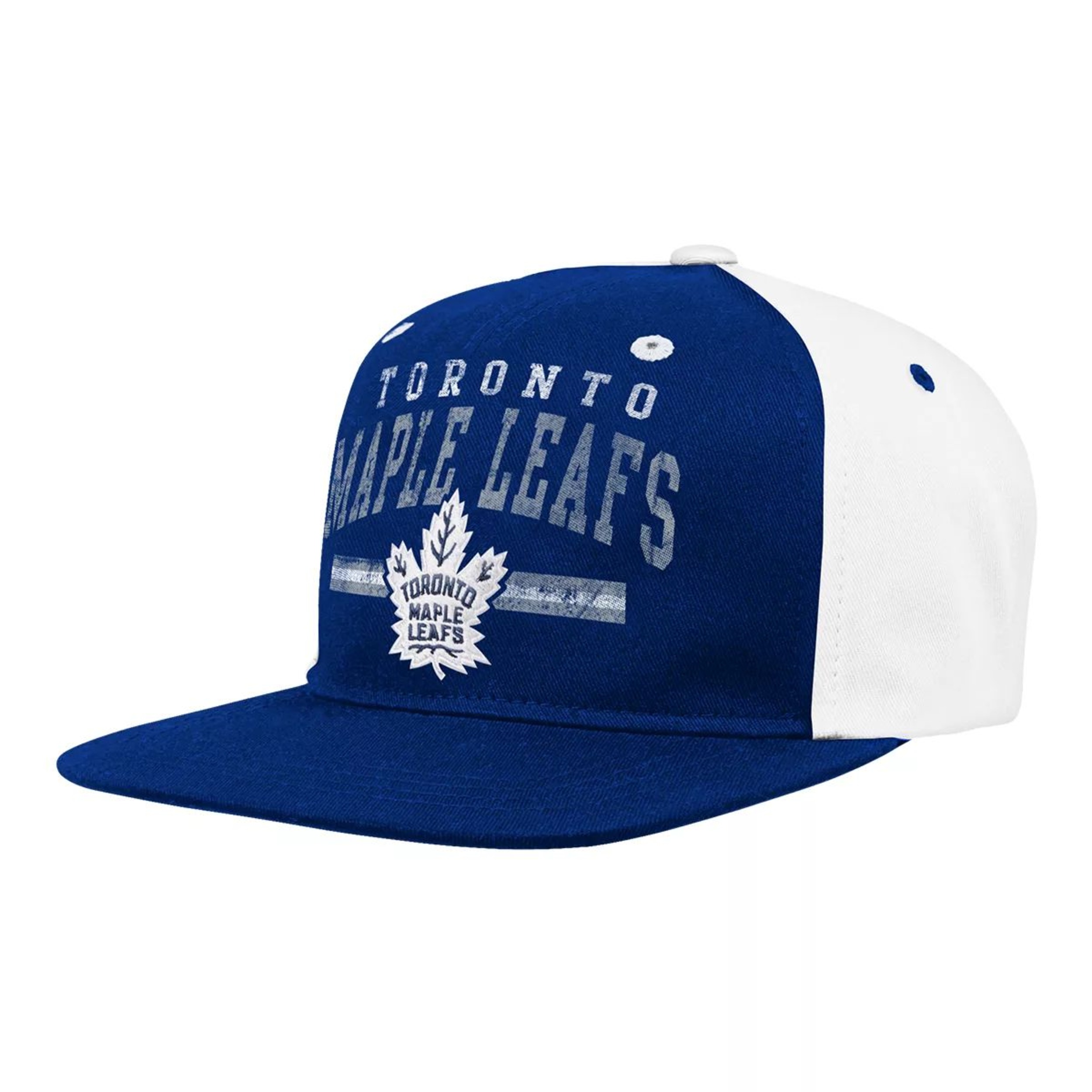 Toronto Maple Leafs adidas Kids' Old School Flatbrim Adjustable Slouch ...