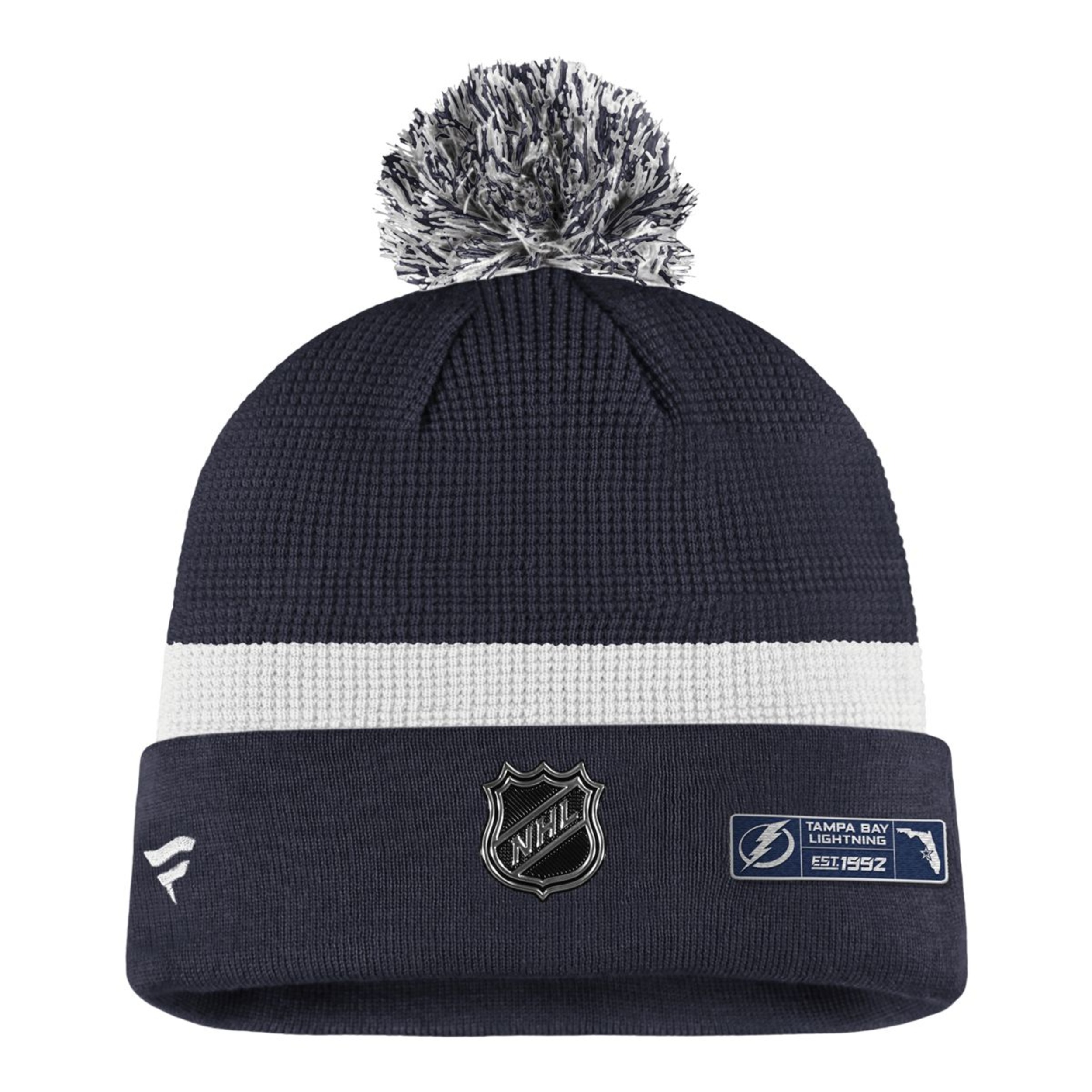 Toronto Maple Leafs Fanatics Authentic Pro Draft Cuffed Pom Knit Hat ...