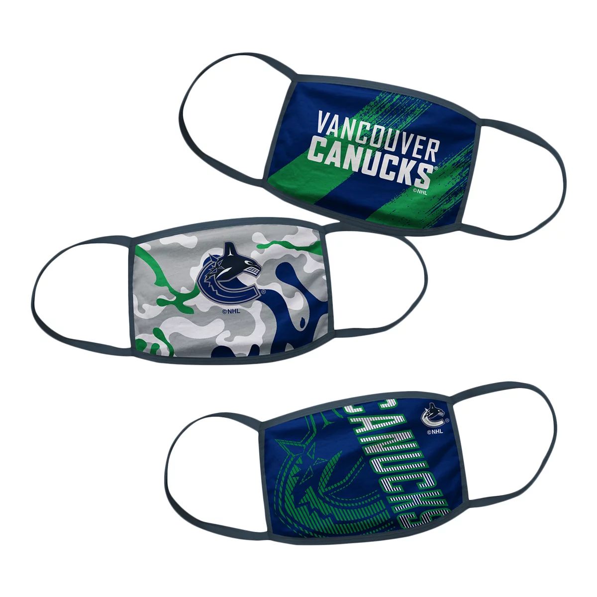 Youth Vancouver Canucks Face Mask – Non-Medical 3 Pack | SportChek
