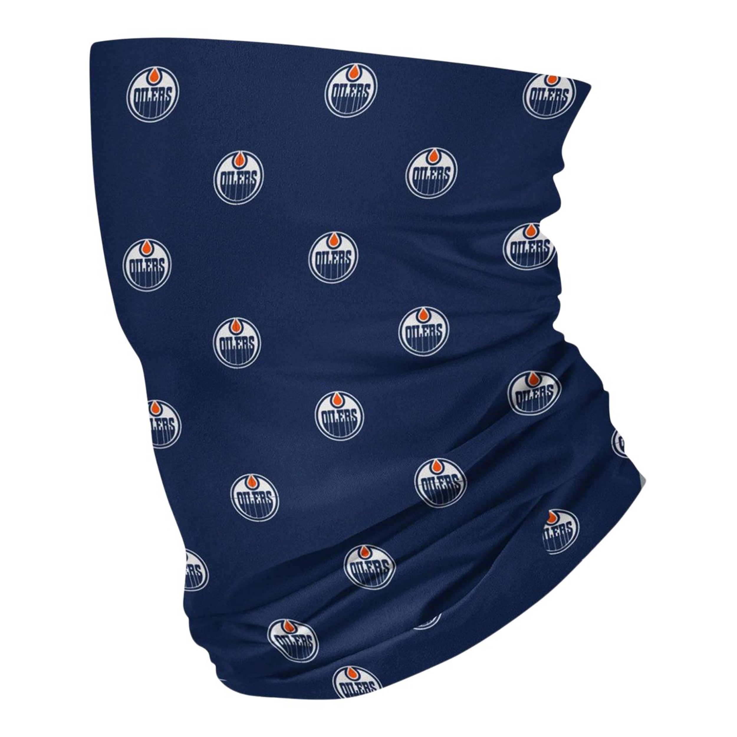 Edmonton Oilers FOCO Mini Print Gaiter Scarf Blue | SportChek