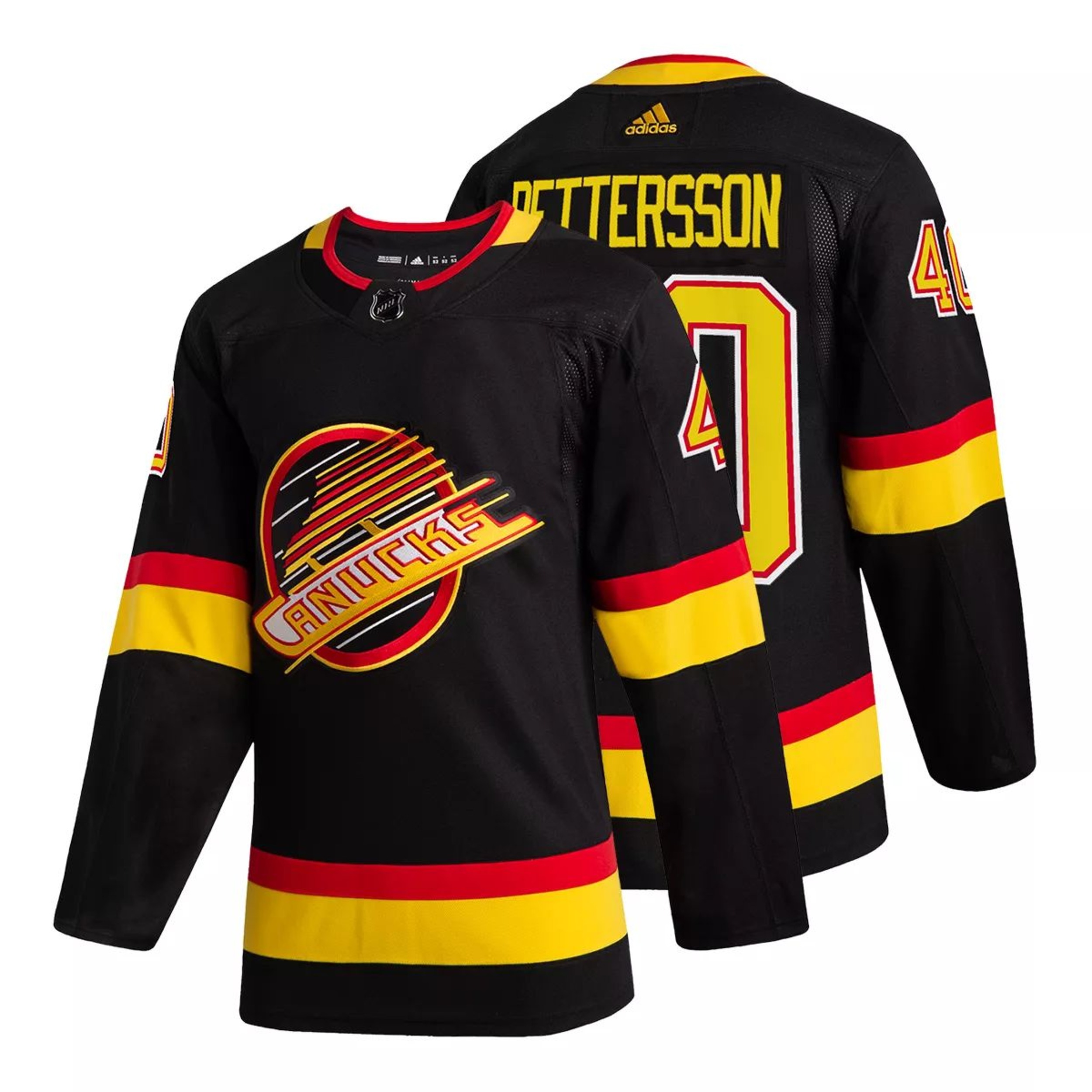 Vancouver Canucks adidas Elias Pettersson Authentic Retro Skate Jersey ...