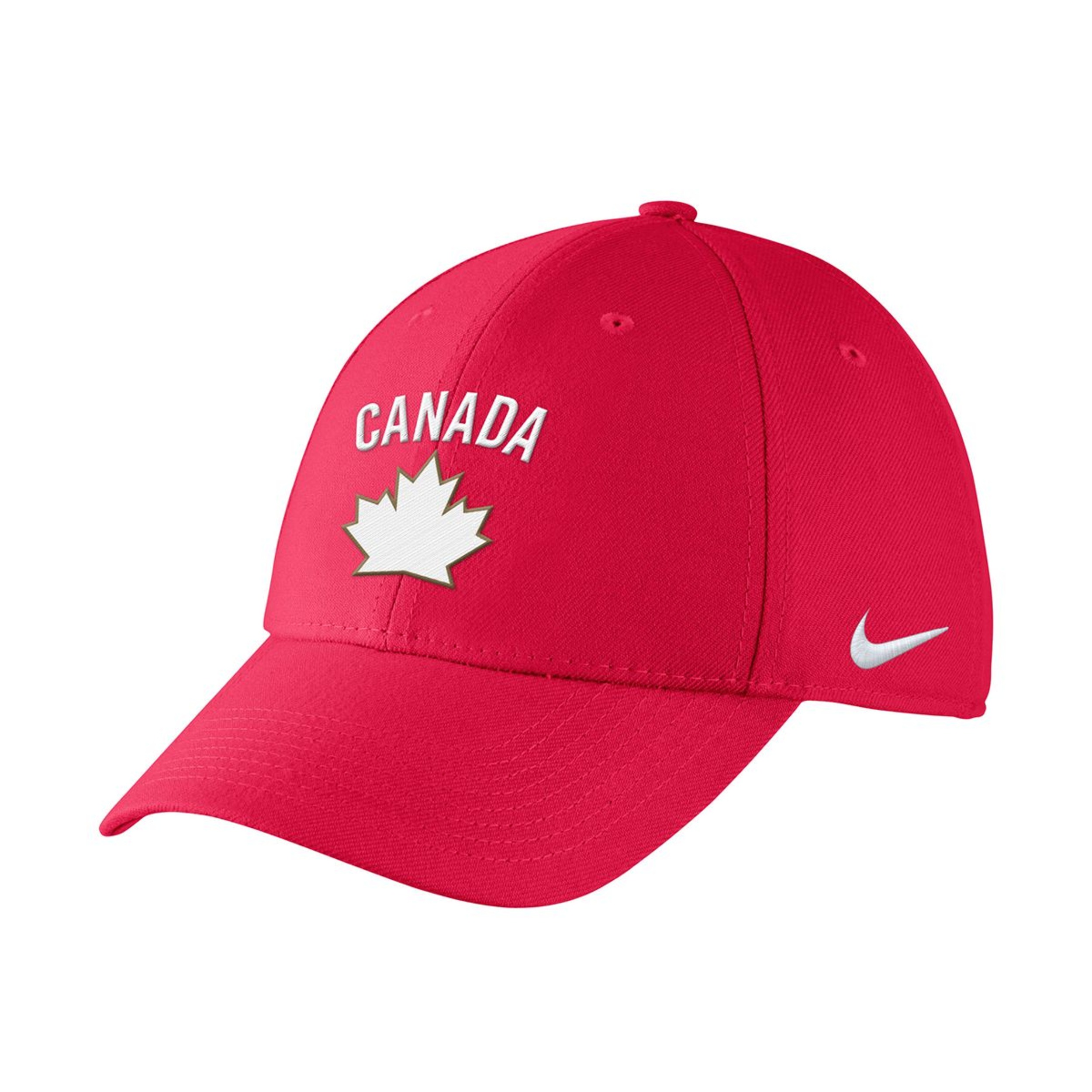 Team Canada Nike Alternate Dri-FIT Swoosh Flex Hat, IIHF, Hockey ...