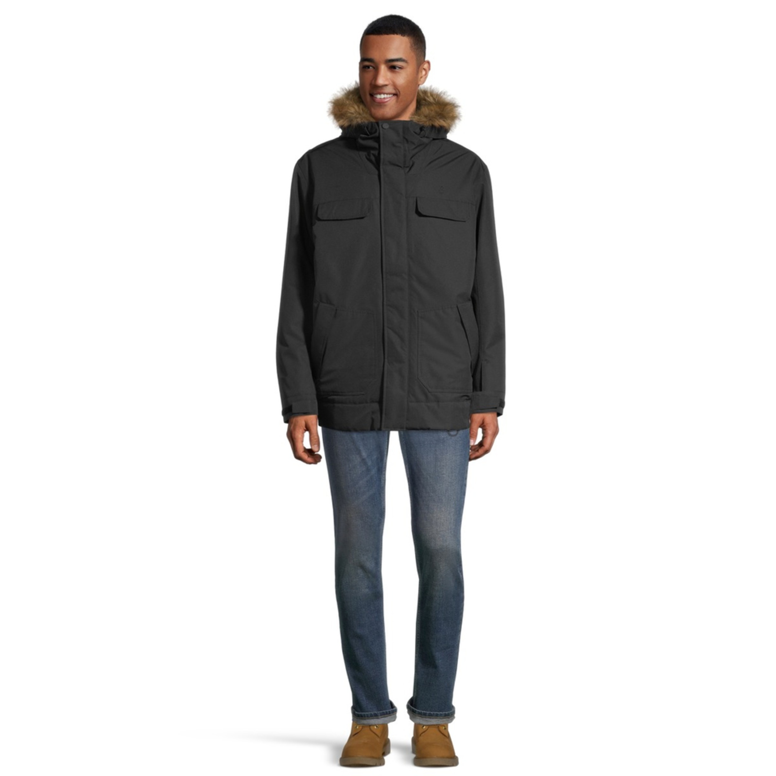 Ripzone Men's Sparwood Winter Ski Jacket, Long, Insulated Synthetic ...