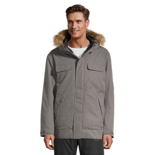 Ripzone Men's Sparwood Winter Ski Jacket, Long, Insulated Synthetic ...