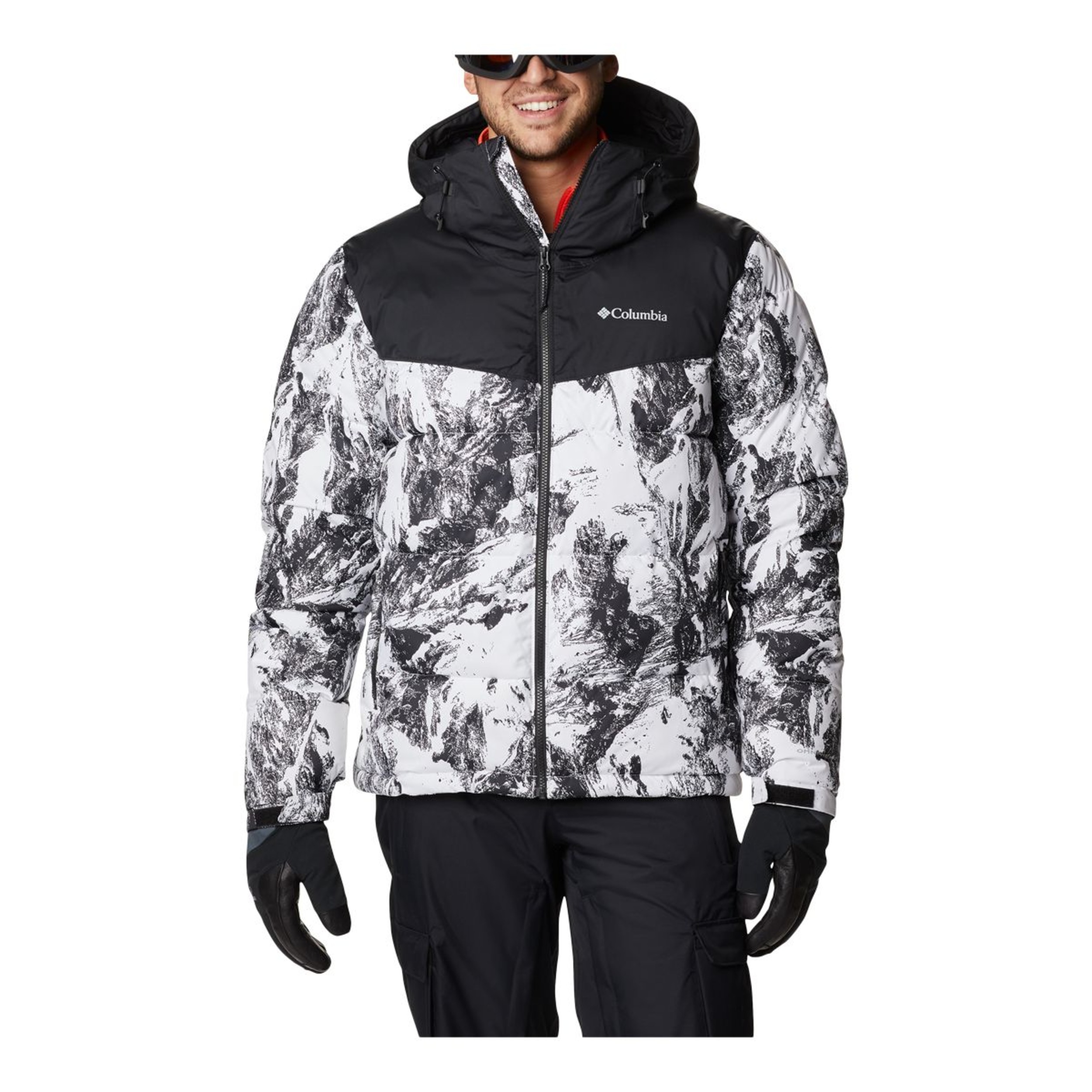 Columbia Men's Iceline Ridge Winter Puffer Ski Jacket, Insulated ...
