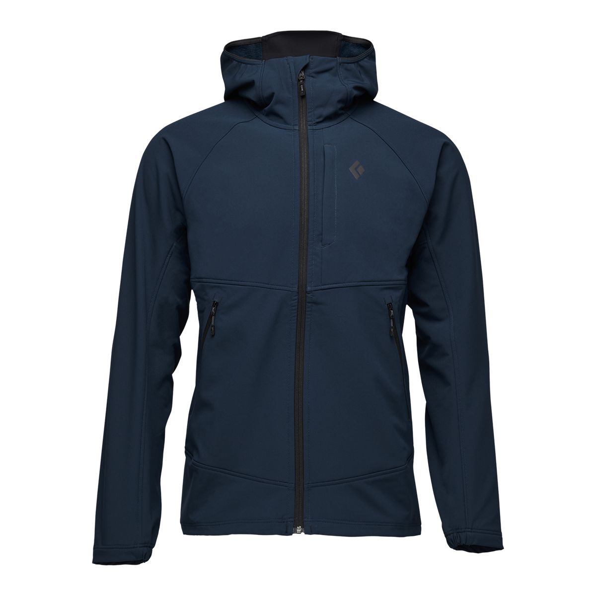 Black Diamond Men's Element Hooded Warm Water-Resistant Softshell ...