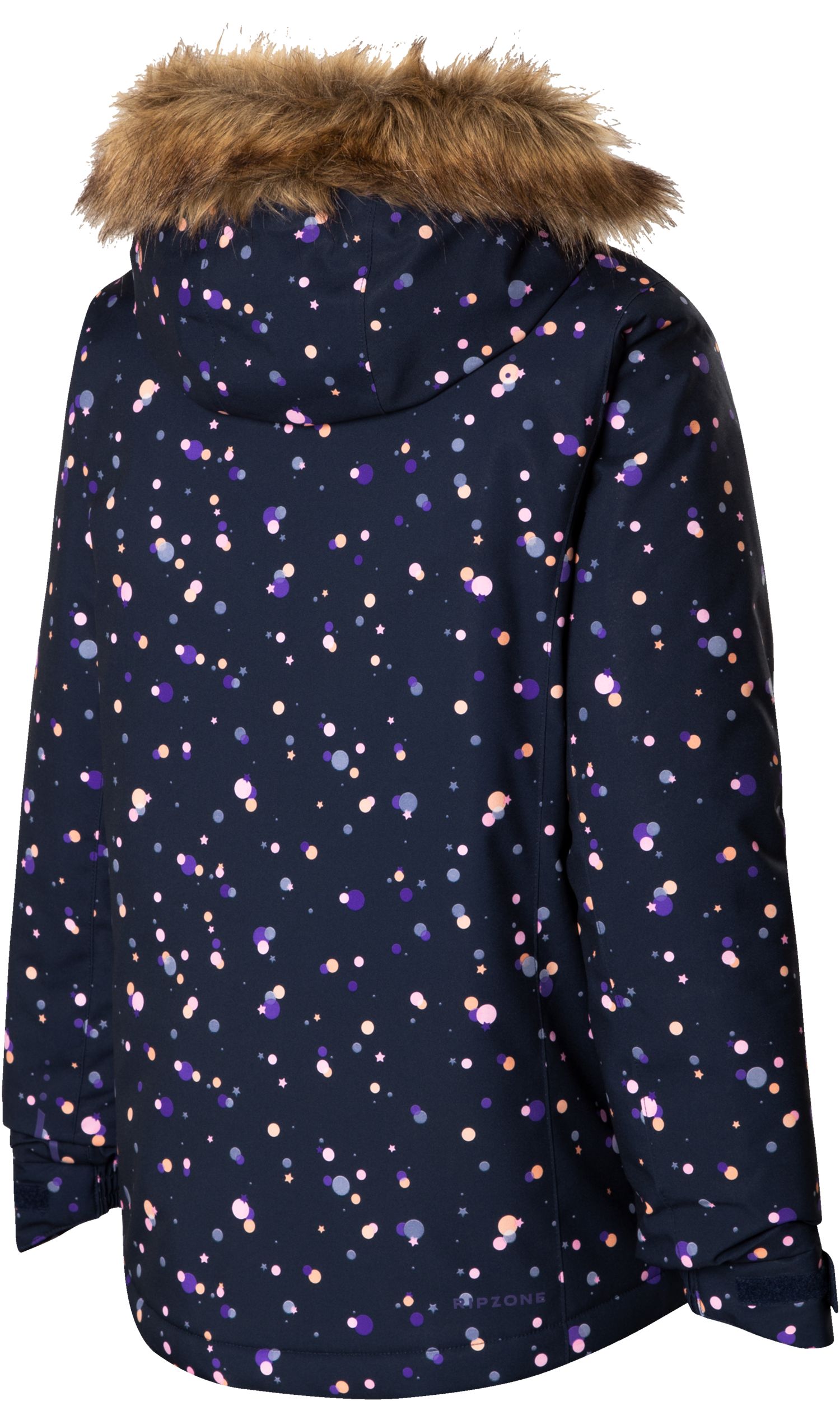 Ripzone Girls' Pecan Winter Jacket, Kids', Ski, Insulated, Hooded ...