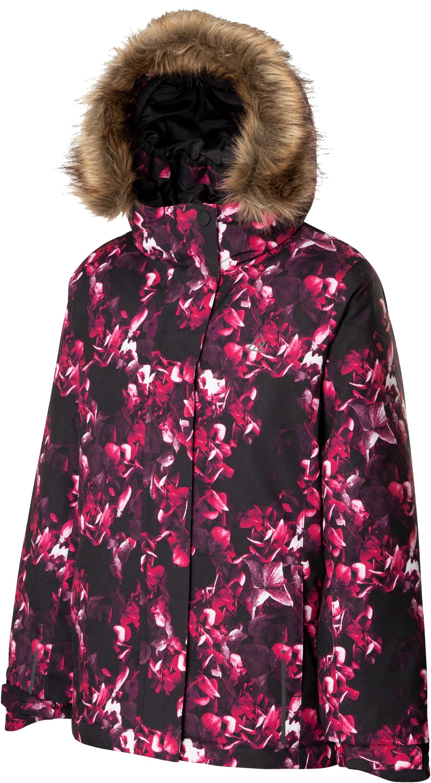 Ripzone Girls' Pecan Winter Jacket, Kids', Ski, Insulated, Hooded ...