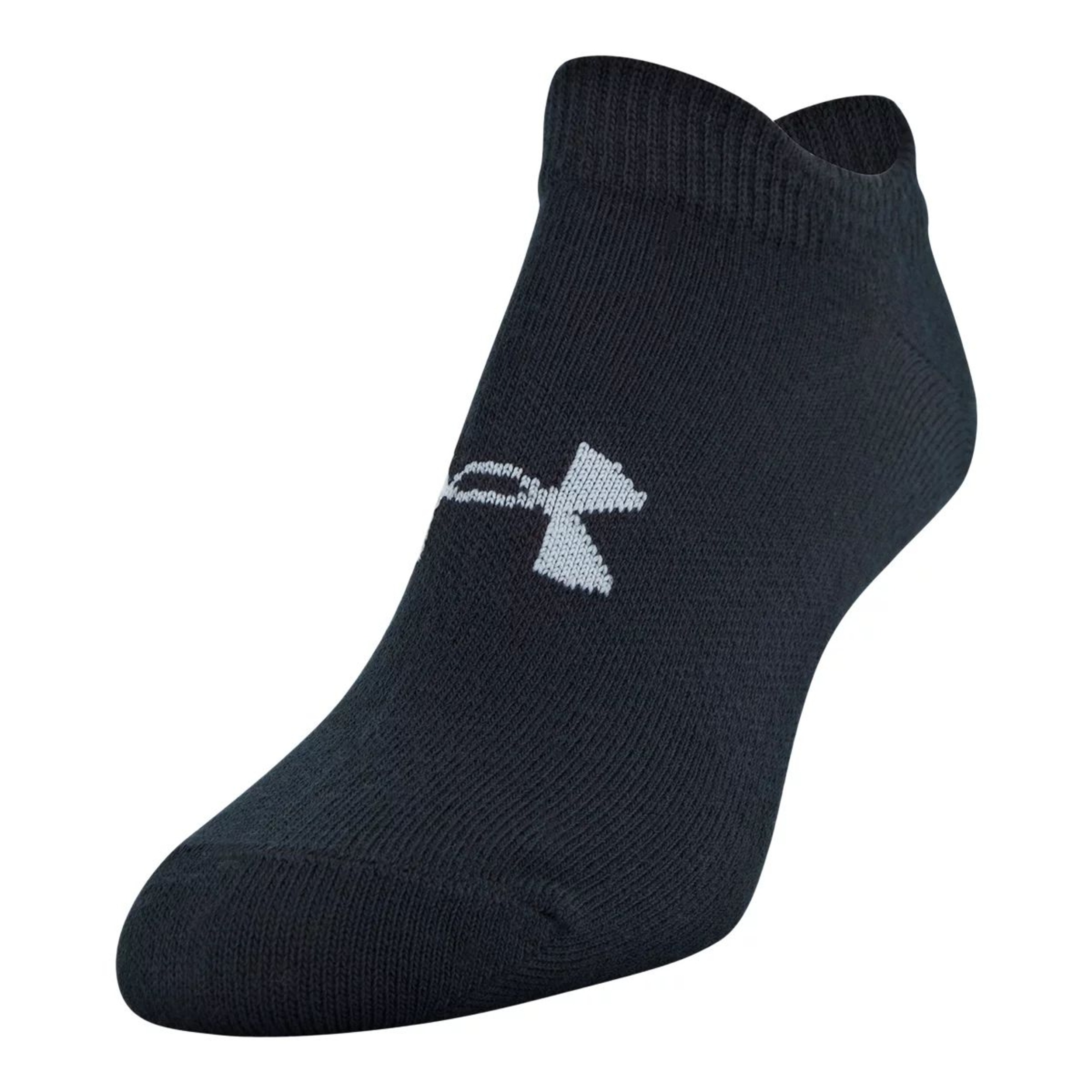 Under Armour Women's Essential 2.0 No Show Sock - 6 Pack - Black ...