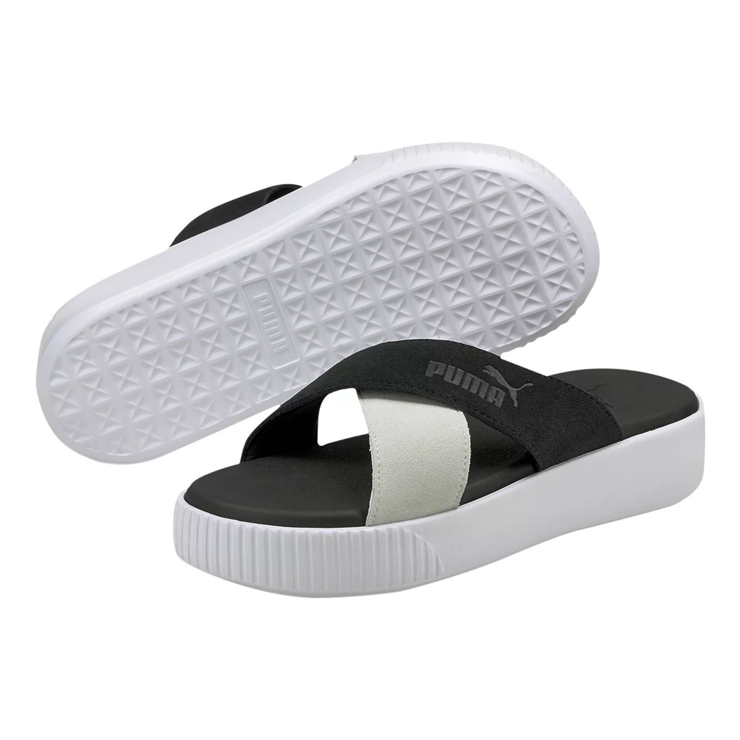 Puma Women's Platform Slides/Sandals, Casual, Suede | SportChek