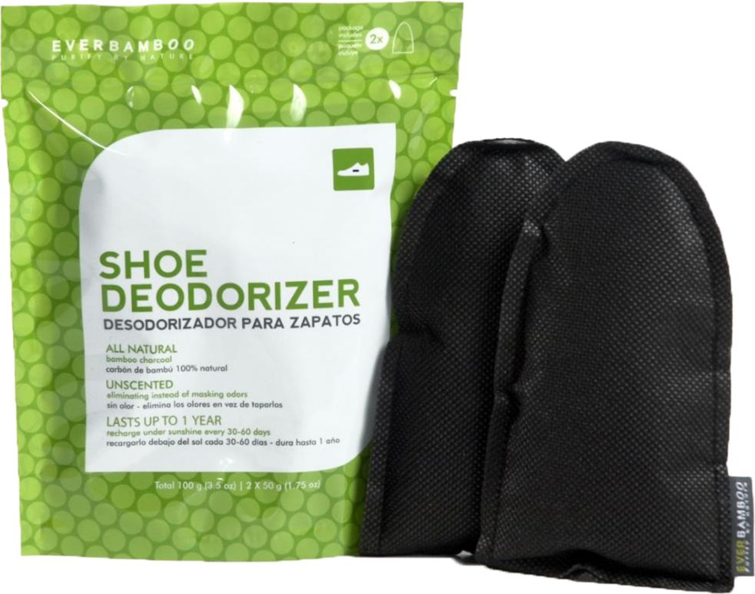 Ever Bamboo Shoe Deodorizer + Dehumidifier | SportChek